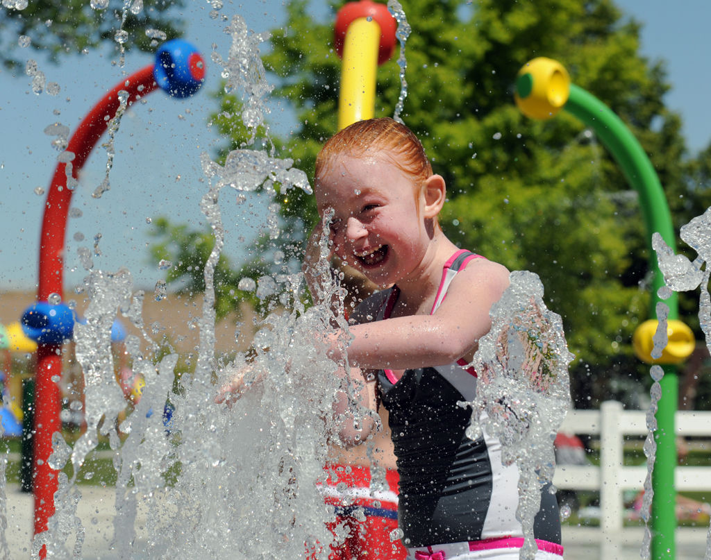 Top of Utah cities see splash pads as a cheap alternative to pools ...